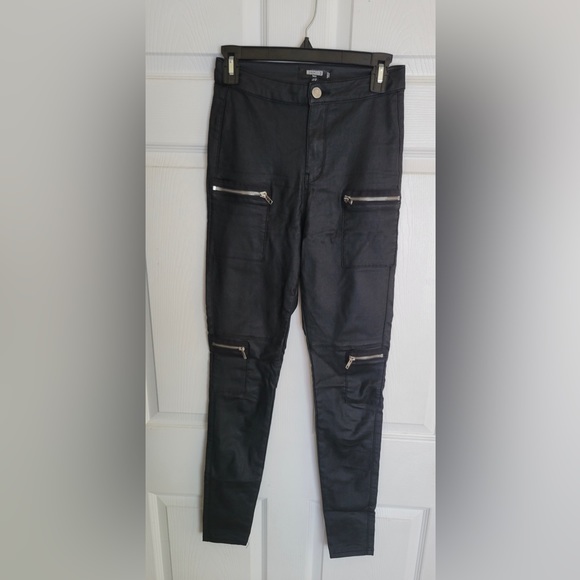 Missguided | Pants & Jumpsuits | Faux Leather Skinny Pants | Poshmark
